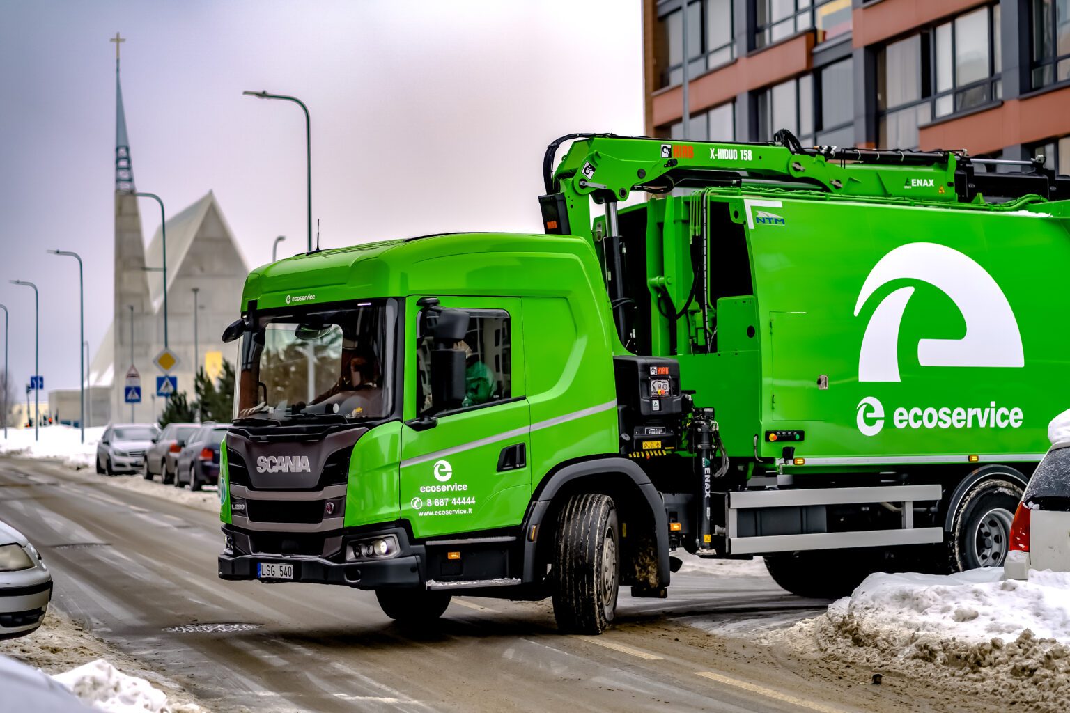 Buitinių atliekų išvežimas - Ecoservice