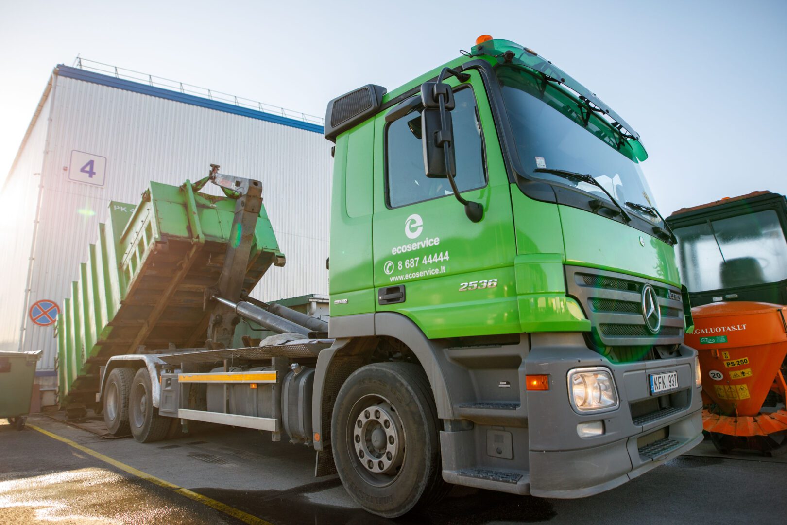 Statybinių atliekų išvežimas - Ecoservice